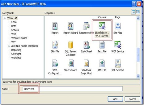 Explore .NET with Vikram Pendse: Silverlight 2 Grid with Silverlight Enabled WCF Services